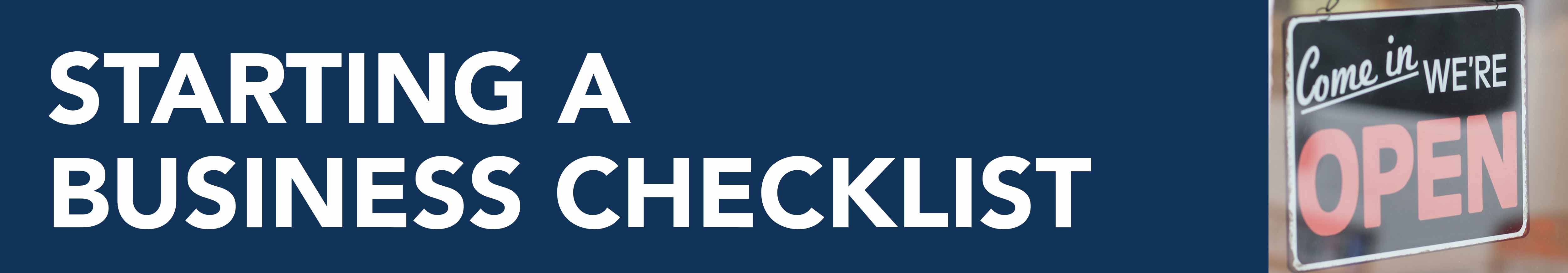 Starting A Business Checklist California Secretary Of State